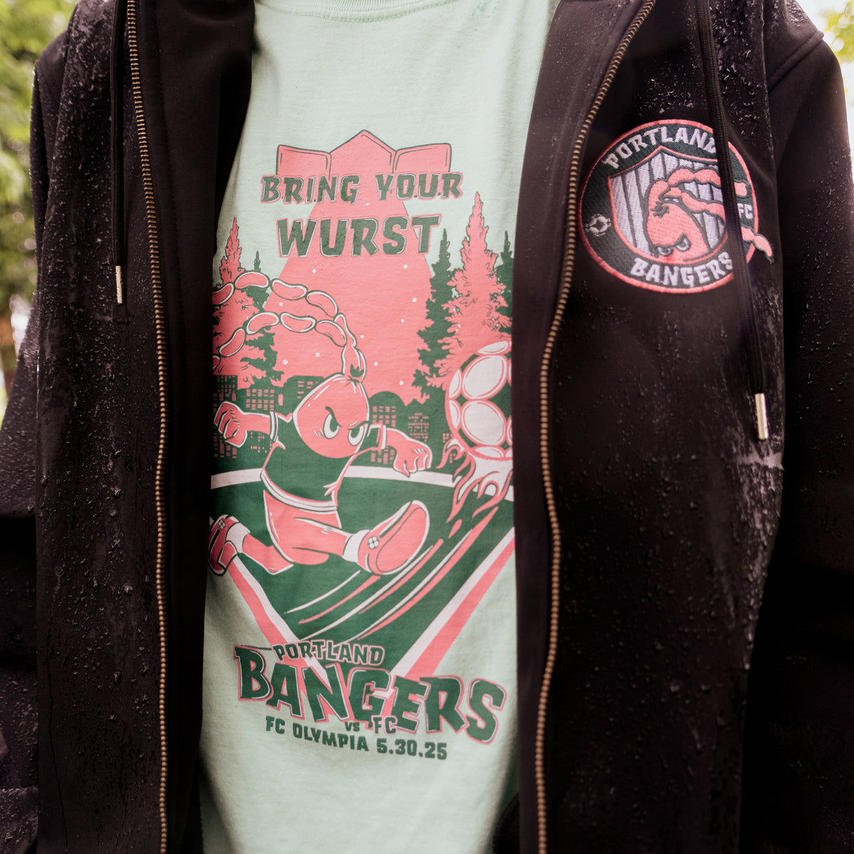 2025 Portland Bangers Artist Series Shirt May 30th Mariela Caldera